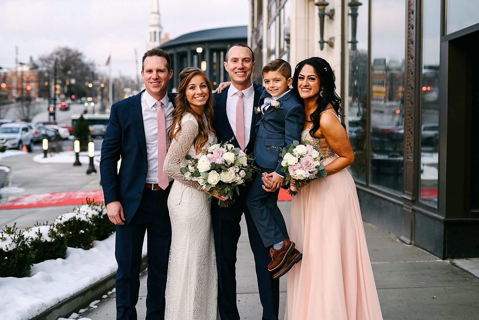 Intimate Winter Wedding at the DoubleTree by Hilton | Youngstown OH ...