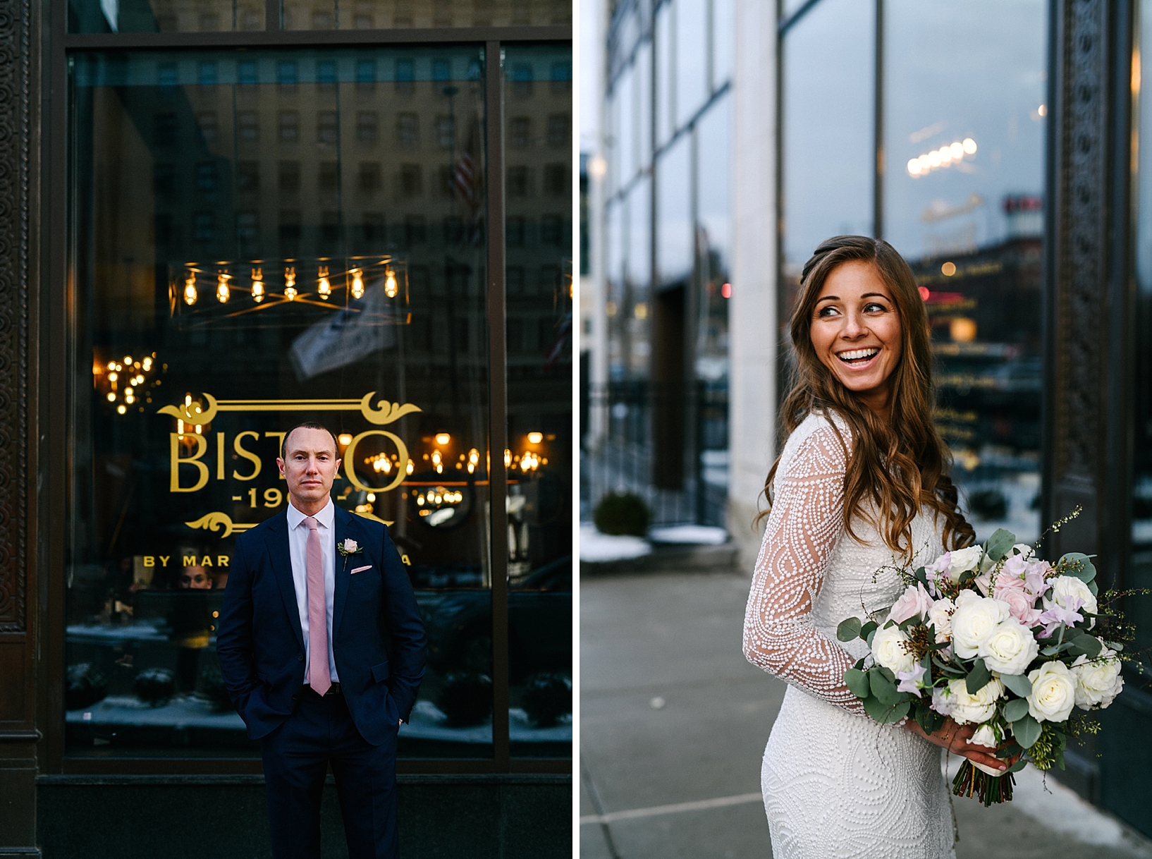 Intimate Winter Wedding at the DoubleTree by Hilton | Youngstown OH ...